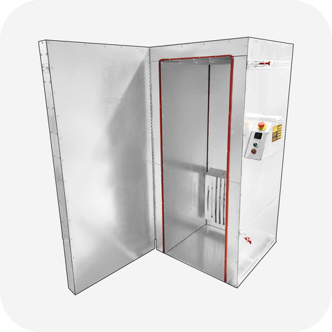 LA2500B Small Powder Coating Oven – Light Armor Ovens